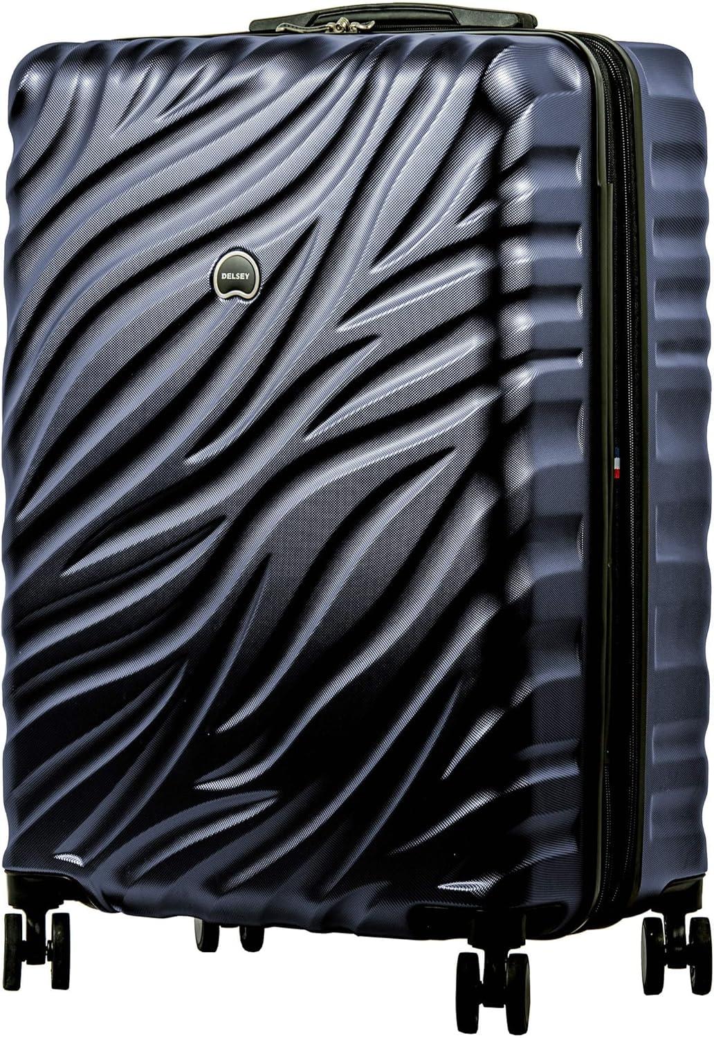DELSEY PARIS Alexis Hardside, Medium Checked, Expandable Luggage with 4 ...