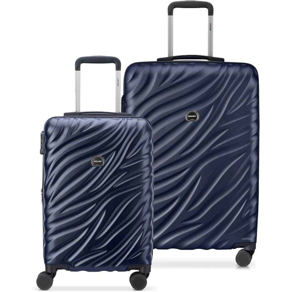 DELSEY PARIS Alexis Hardside, Medium Checked, Expandable Luggage with 4 ...